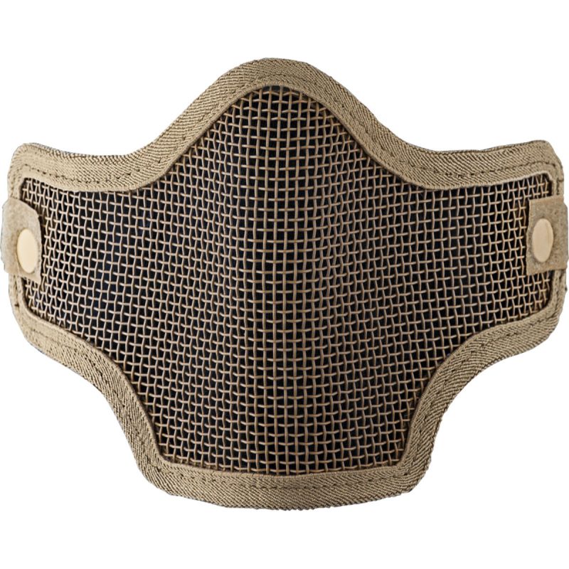 Valken Airsoft Tactical 2G Wire Mesh Tactical Mask - Tan • Tri-City Extreme