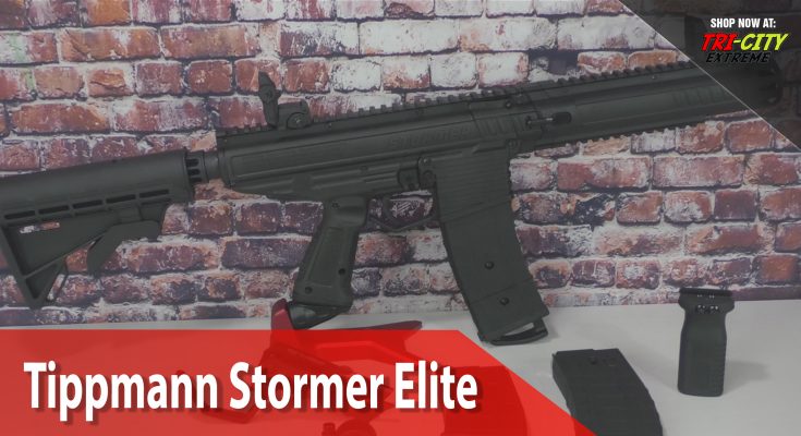 Tippmann Stormer Elite Paintball Gun- Unboxing and quick breakdown ...