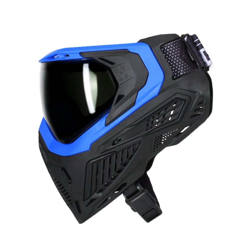 HK Army SLR Paintball Mask- Sapphire (Blue/Black/Black) Smoke Lens ...