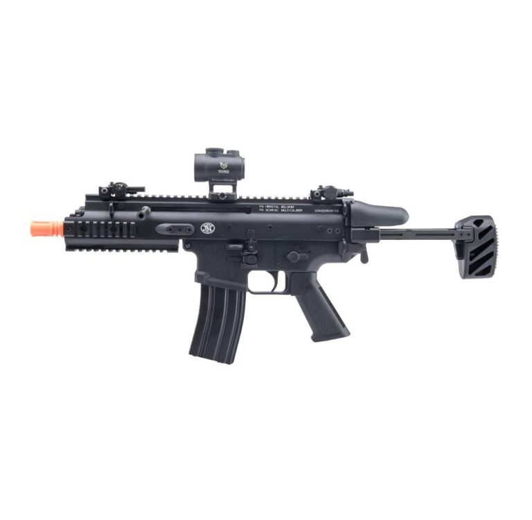 Cybergun FN Herstal-Licensed SCAR-SC Compact Airsoft B.R.S.S. AEG PDW ...