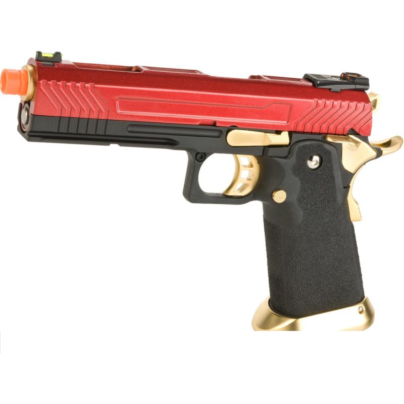 AW Custom Hi-Capa Competition Grade Gas Blowback Airsoft Pistol (Color ...