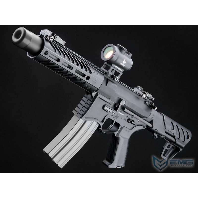 EMG Seekins Precision Licensed PDW SP223 SBR8 Airsoft AEG Rifle w/ G2 ...